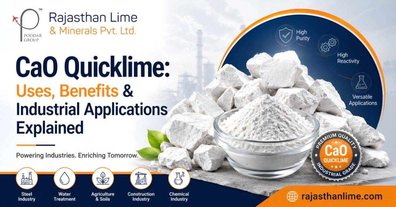 CaO Quicklime: Uses, Benefits & Industrial Applications Explained